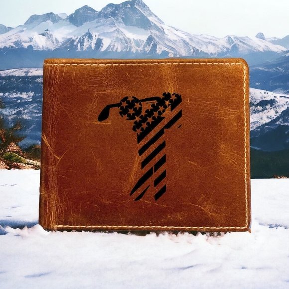 Texan Customs | Accessories | Golf Usa Leather Wallet Bifold 0 Genuine ...